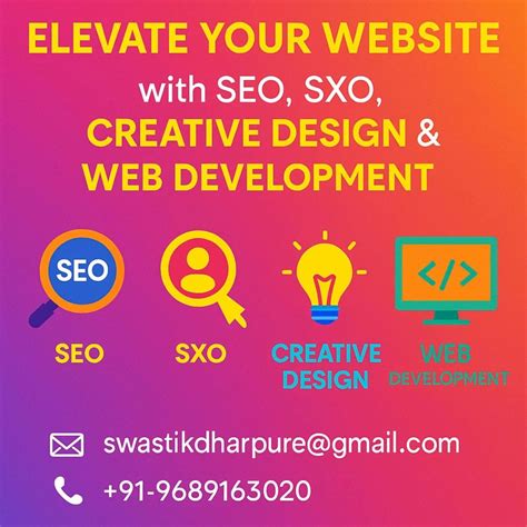 seo sxo webdevelopment digitalmarketing weboptimization… swastik dharpure