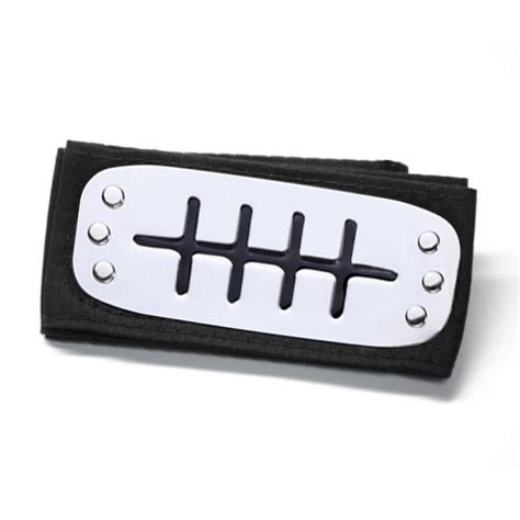Akatsuki Amegakure Hidden Rain Village Headband From Naruto Cosplay