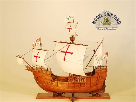 Santa Maria Model Ship | STEPHENS & KENAU™ The Model Shipyard