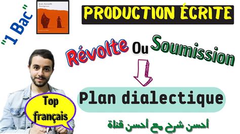 Production écrite la révolte plan dialectique YouTube