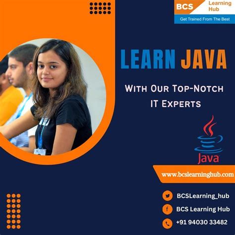 Java Classes Learning Media Specialist Digital Marketing Agency