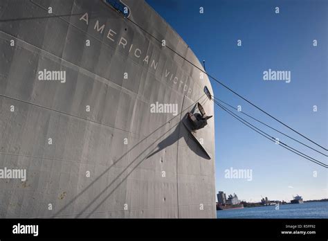 Usa Florida Tampa Port Of Tampa World War 2 Era Liberty Ship