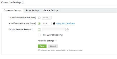 deploy ssl in adselfservice plus