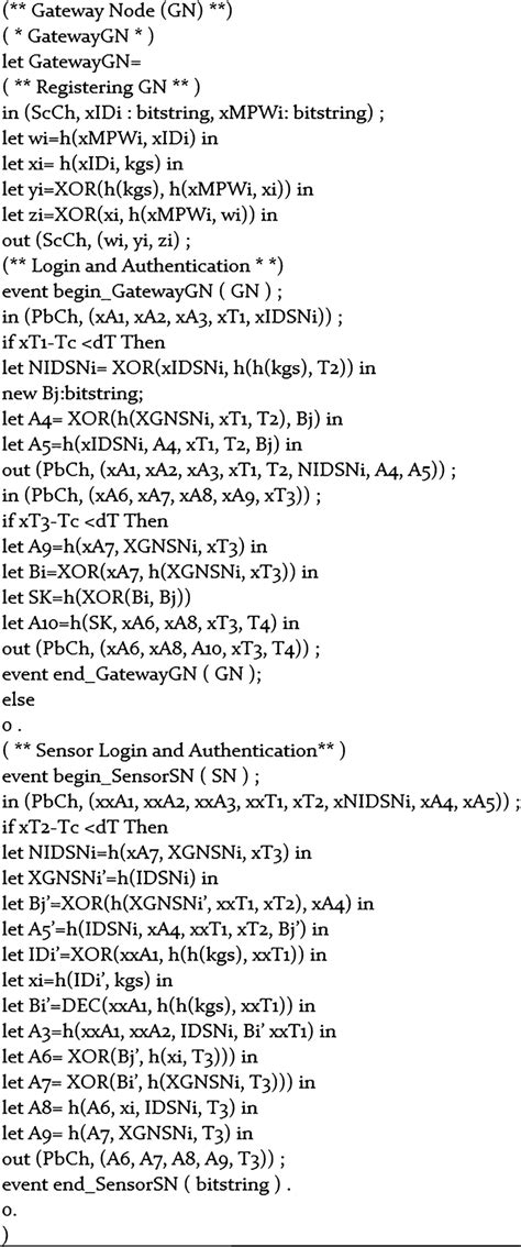 processes for registration of sensor node and its mutual authentication
