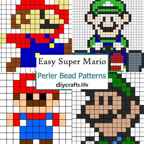 16 Mickey Mouse Perler Beads Patterns For Little Ones Diy Crafts