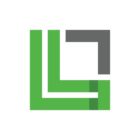 Letter L Simple Modern Geometric Logo 12059380 Vector Art At Vecteezy