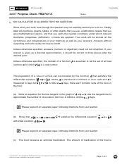 Bc 7a Pdf AP Calculus BC Test Booklet Unit 7 Progress Check FRQ Part