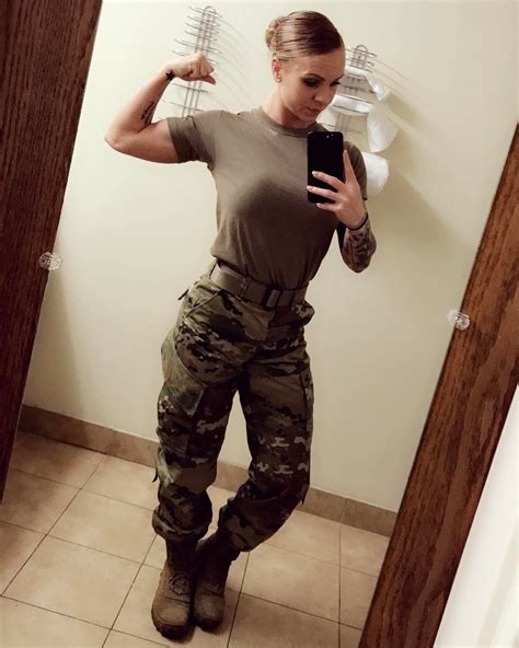 Female Military Muscle