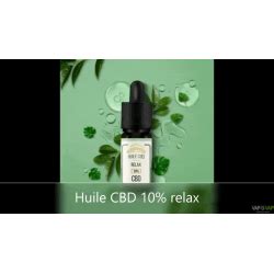 Huile De CBD Relax Greeneo VAP VAP