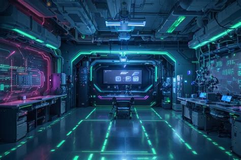 Premium Ai Image Digital Quantum Realm