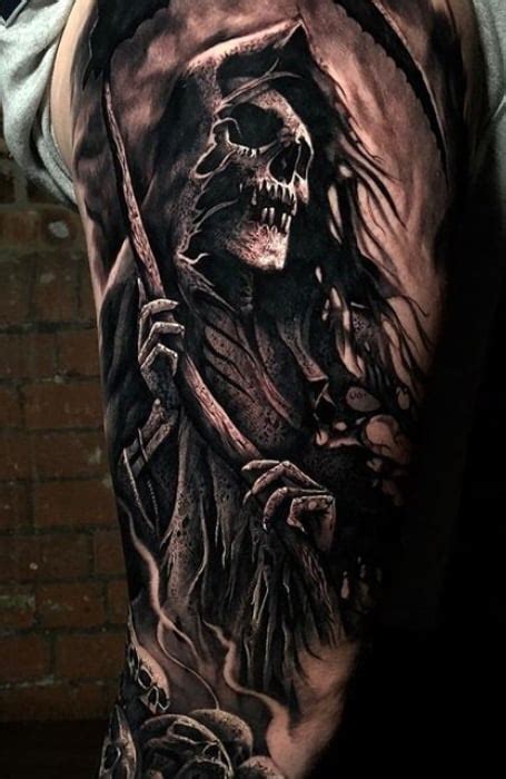 Discover More Than 70 Grim Reaper Forearm Tattoo Best In Coedo Vn