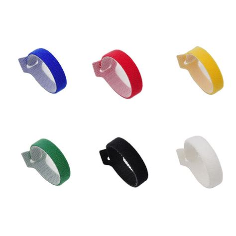 플라스틱 재사용 가능 케이블 타이 나일론 루프 랩 지퍼 번들 타이 T형 케이블 타이 와이어 10 Pcs 30 Pcs