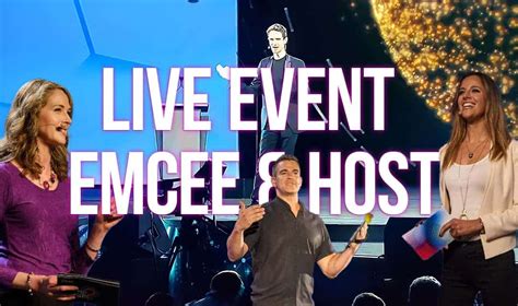 Hire The Best Event Emcee Mc To Host Your Conference