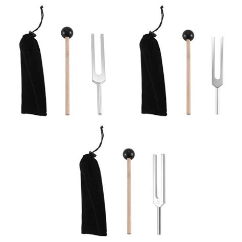 Tuning Fork Tuner With Mallet For Healing Chakra Sound Therapy Keep Body Mind And Spirit In