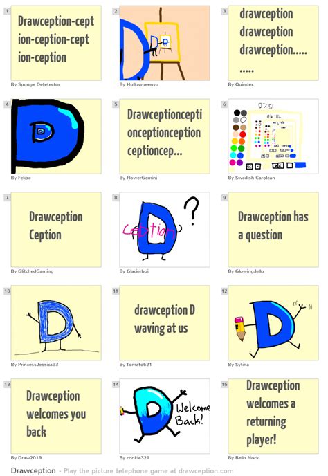 Drawception Ception Ception Ception Ception Drawception
