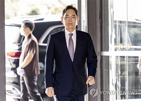 삼성호암상 시상식 참석하는 이재용 회장 연합뉴스