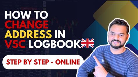 How To Change Address In V C Logbook Certificate UK Online YouTube