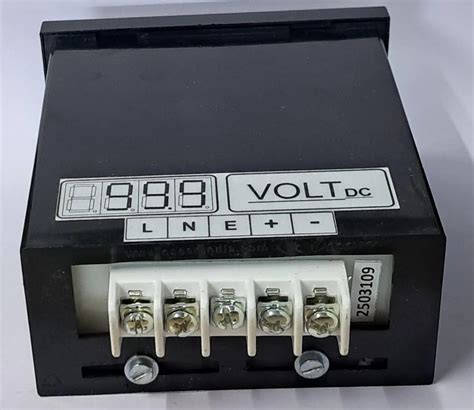 Digital Voltmeter At ₹ 650piece Digital Voltmeter In Mumbai Id 2854574661912