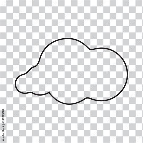Clouds Line Art Icon Storage Solution Element Databases Networking Software Image Cloud And