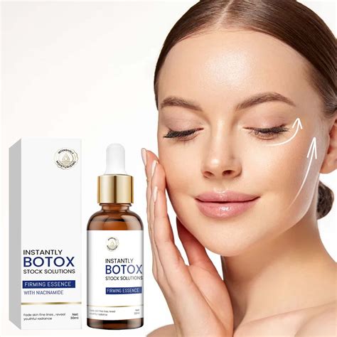 Povozer Botox Face Serum Botox In A Bottle With Vitamin C And E Botox Stock Solution Facial