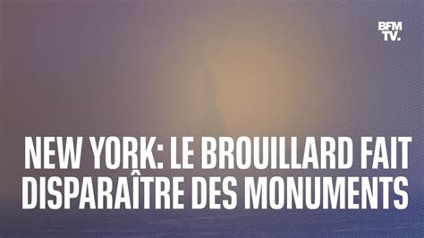 À New York Les Monuments Disparaissent à Cause De Lépaisse Fumée