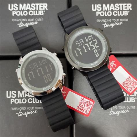 Us Master Polo Club สายเรซิ่น นาฬิกาผู้ชาย Th