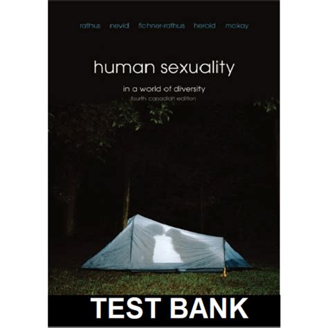 Human Sexuality In A World Of Diversity 4th Edition By Rathus
