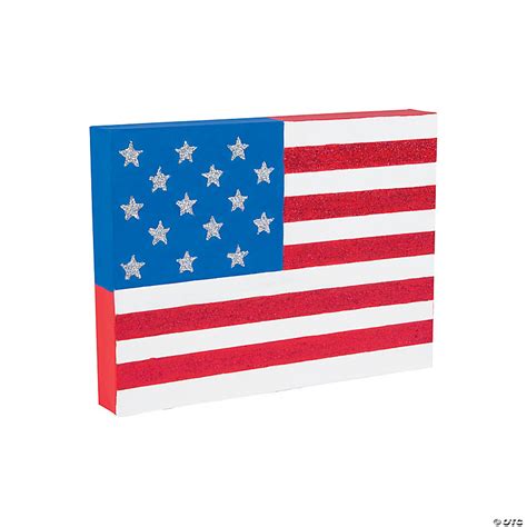 Diy Papier Mâché American Flag Oriental Trading