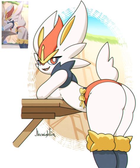 Rule 34 2022 Anthro Ass Bent Over Bent Over Table Big Ass Breasts Cinderace Exposed Ass Female