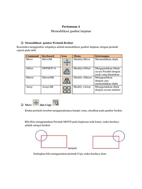 04 Modul Cad Modifikasi Gambar Pdf