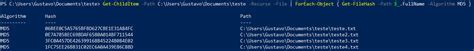 Verificar Hash MD5 Via Terminal Windows
