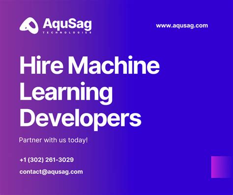 Hire Machine Learning Developer Expert ML Development Team Aqusag