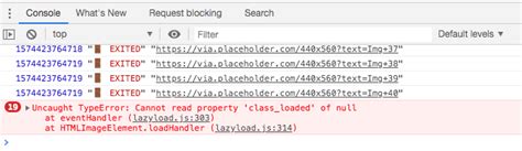 Cannot Read Property Class Loaded Of Null Issue Verlok Vanilla Lazyload GitHub