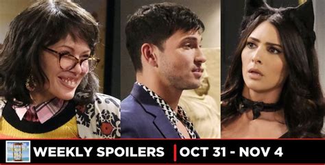 Days Spoilers For The Week Of October 31 Subterfuge And A Warning