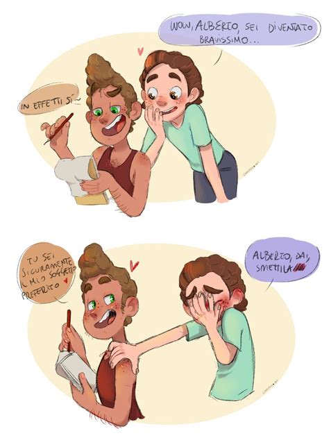 Luca Fanart Support The Artists Fun Comics Anime Dad Lucas Movie