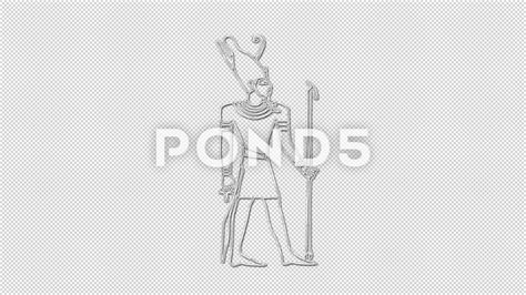 Osiris Egyptian God Drawing