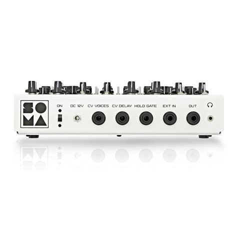 SOMA laboratory Lyra-8 Analog Synthesizer, White Angel at Gear4music