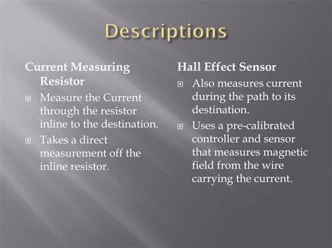 PPT Current Sensing PowerPoint Presentation Free Download ID