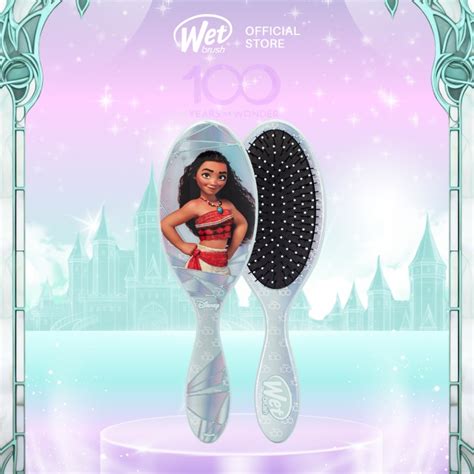 The Wet Brush Disney 100 Years Moana Shopee Philippines
