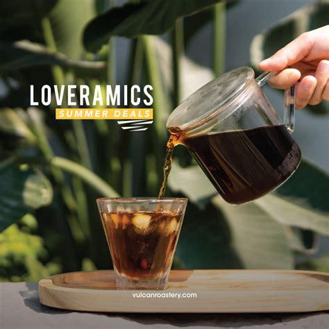 Loveramics Twisted Glass Vulcan Coffee Roastery