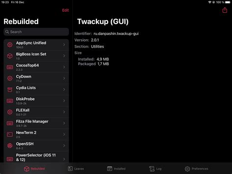 Free Release Twackup Gui The First Simple Deb Rebuilding App R