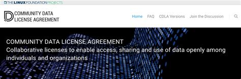 Linux 基金会提出 Clda 协议，助推开放数据共享 Linuxeden开源社区