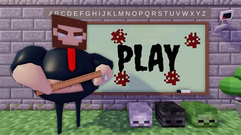 Herobrine School Breakout Minecraft Obby Roblox Youtube
