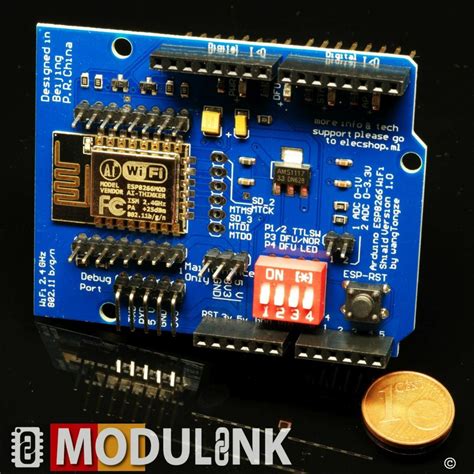 Esp8266 Wlan Wifi Shield Wireless Für Arduino Uno Mega Due Esp 12e
