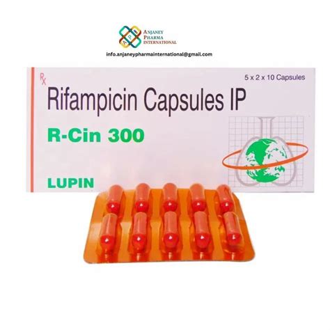 Rifampicin Capsules 300 Mg At ₹ 55 Stripe In Surat Id 2854221395591