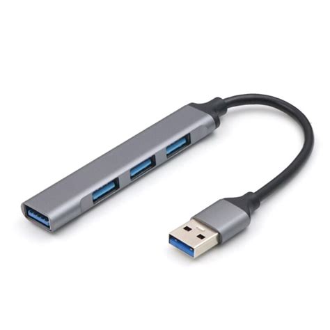 노트북 컴퓨터용 Usb 분배기 Usb 30 허브 확장기 Usb 어댑터 스테이션 울트라 슬림 데이터 C타입 허브 4 포트 Aliexpress