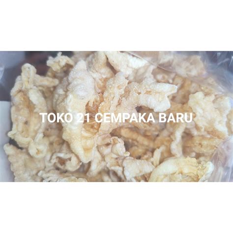 Jual Keripik Ceker Ayam Rasa Original 250 Gram Gurih Renyah Crispy