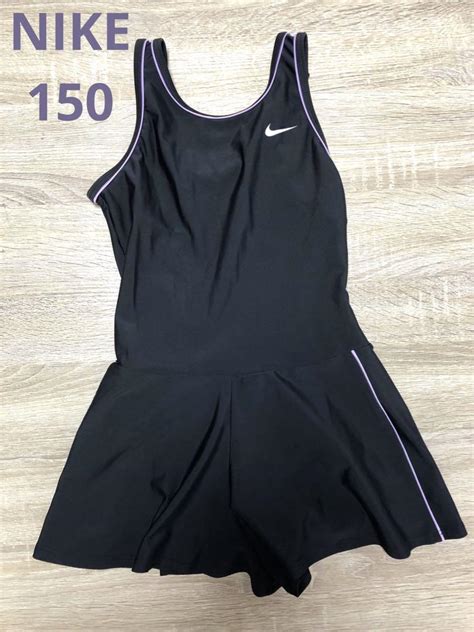 専用です ️nike 水着150 キュロットタイプ ライラック×ブラック メルカリ