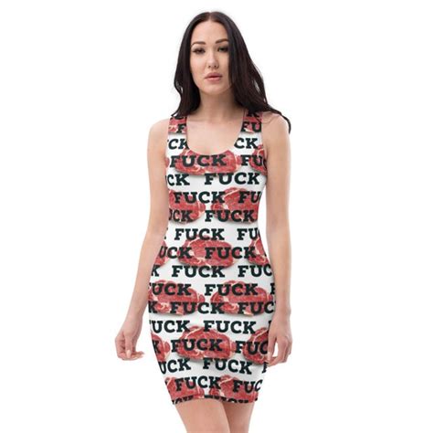 Fuck Meat Bodycon Dress Rtheswingershop