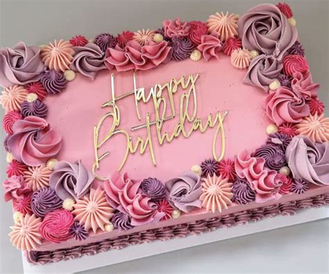 Pin By Charlotte Dalton On Simple Birthday Cake Birthday Sheet Cakes